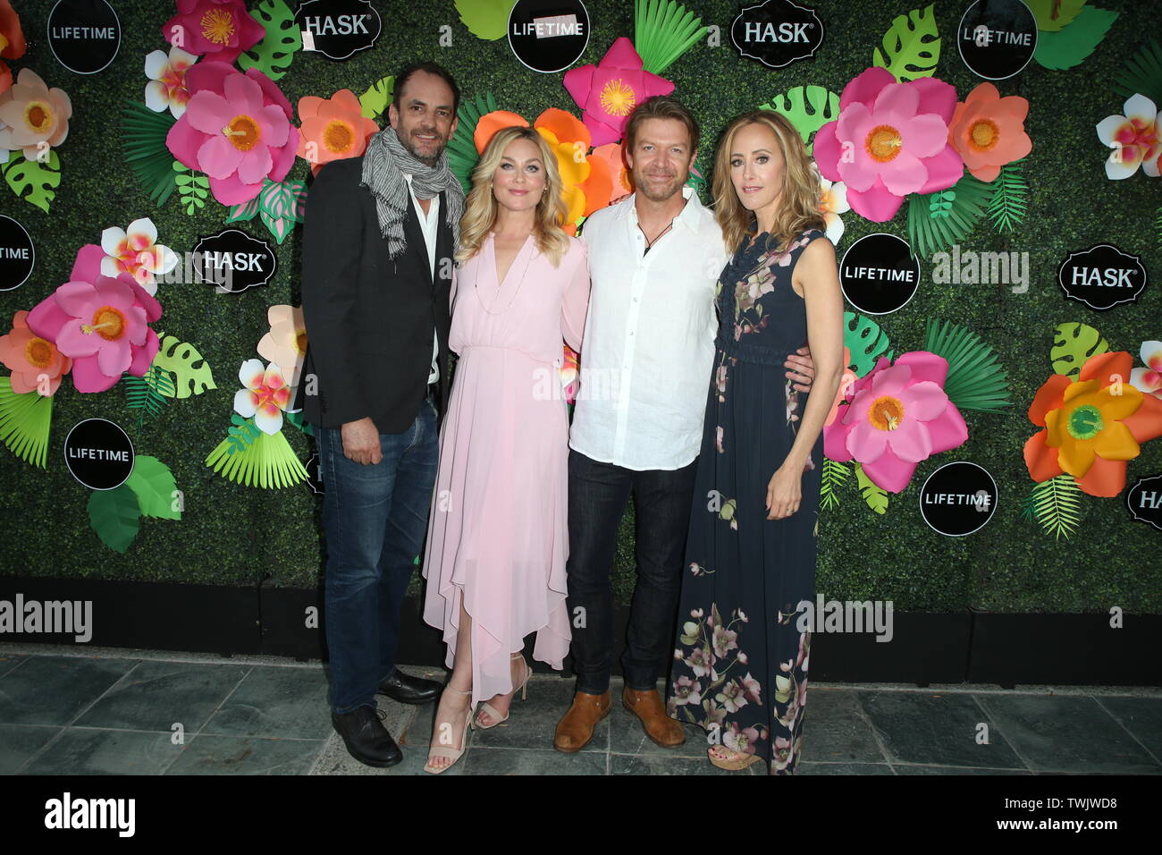 Lifetime's Summer Luau Featuring: Manu Boyer, Elisabeth Röhm, Matt ...