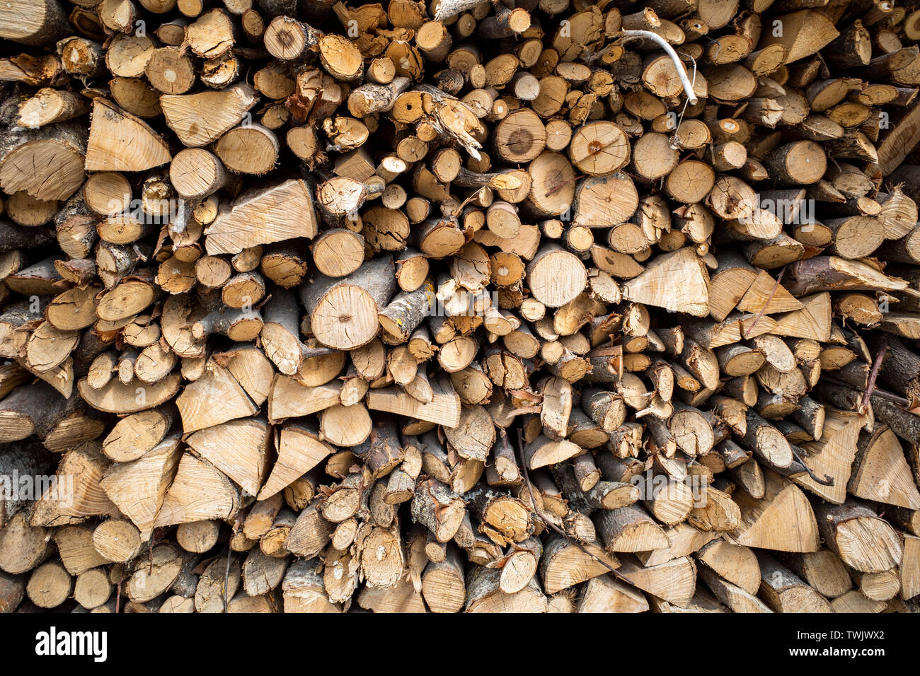 Stack of firewoods hi-res stock photography and images - Alamy
