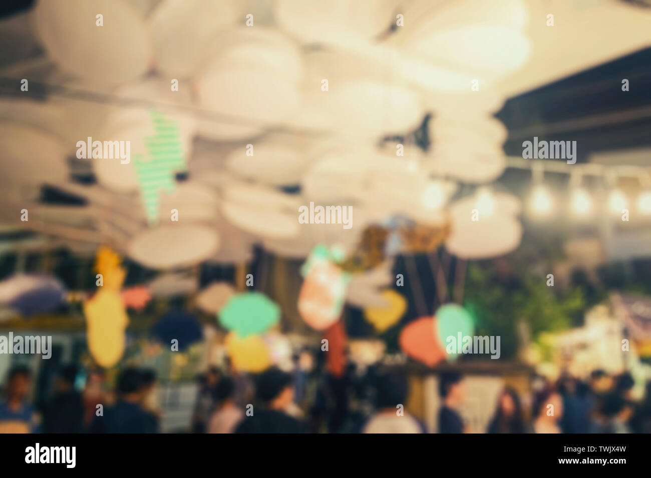Party scene blur hi-res stock photography and images - Alamy
