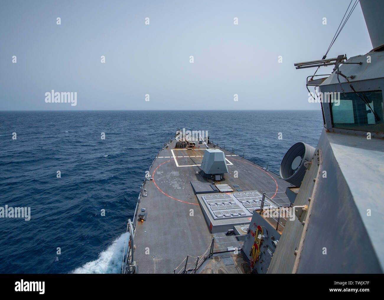 190620-N-SS350-0033 GULF OF OMAN (June 20, 2019) The Arleigh Burke ...