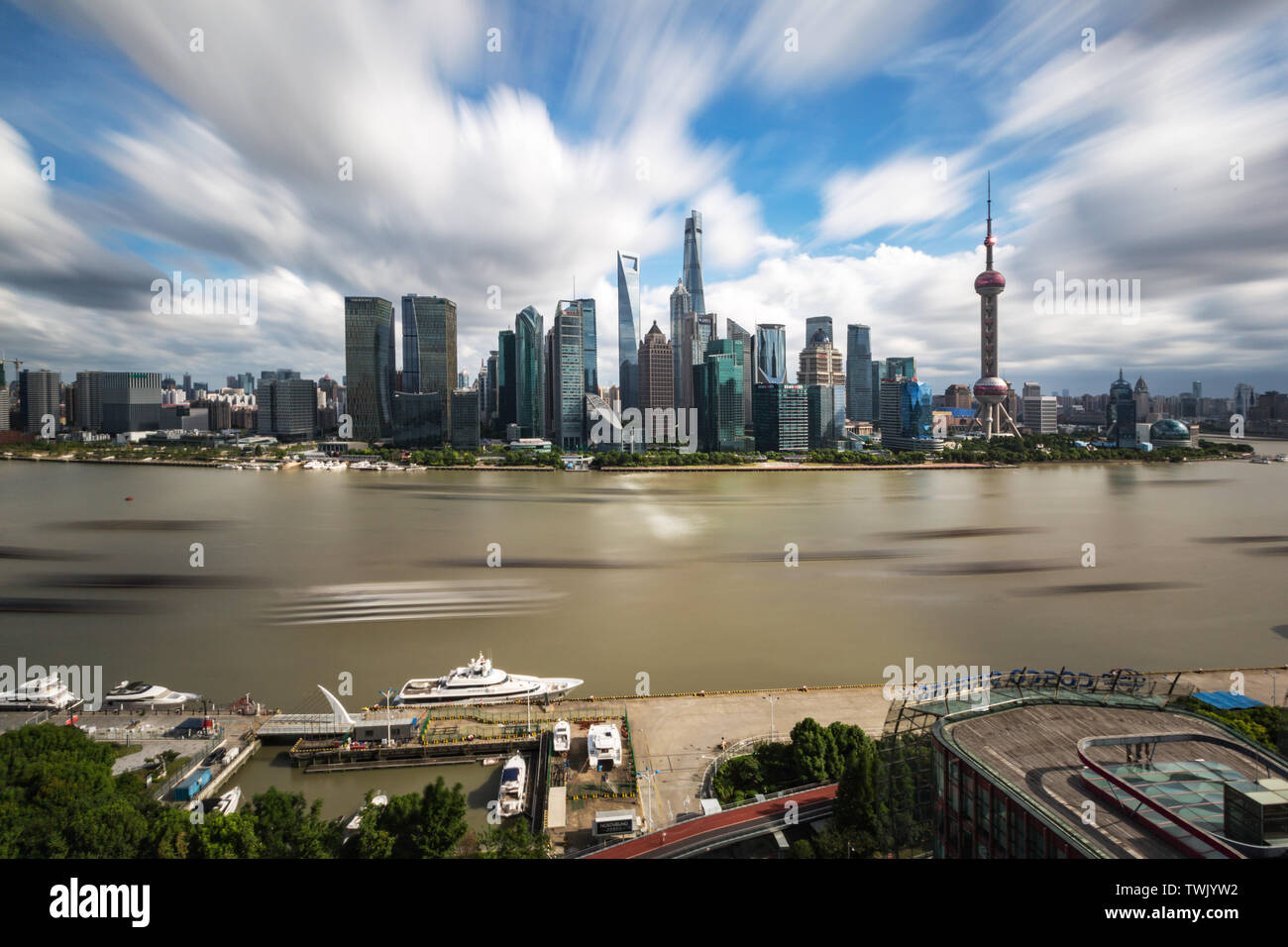 Shanghai City Scenery Stock Photo - Alamy