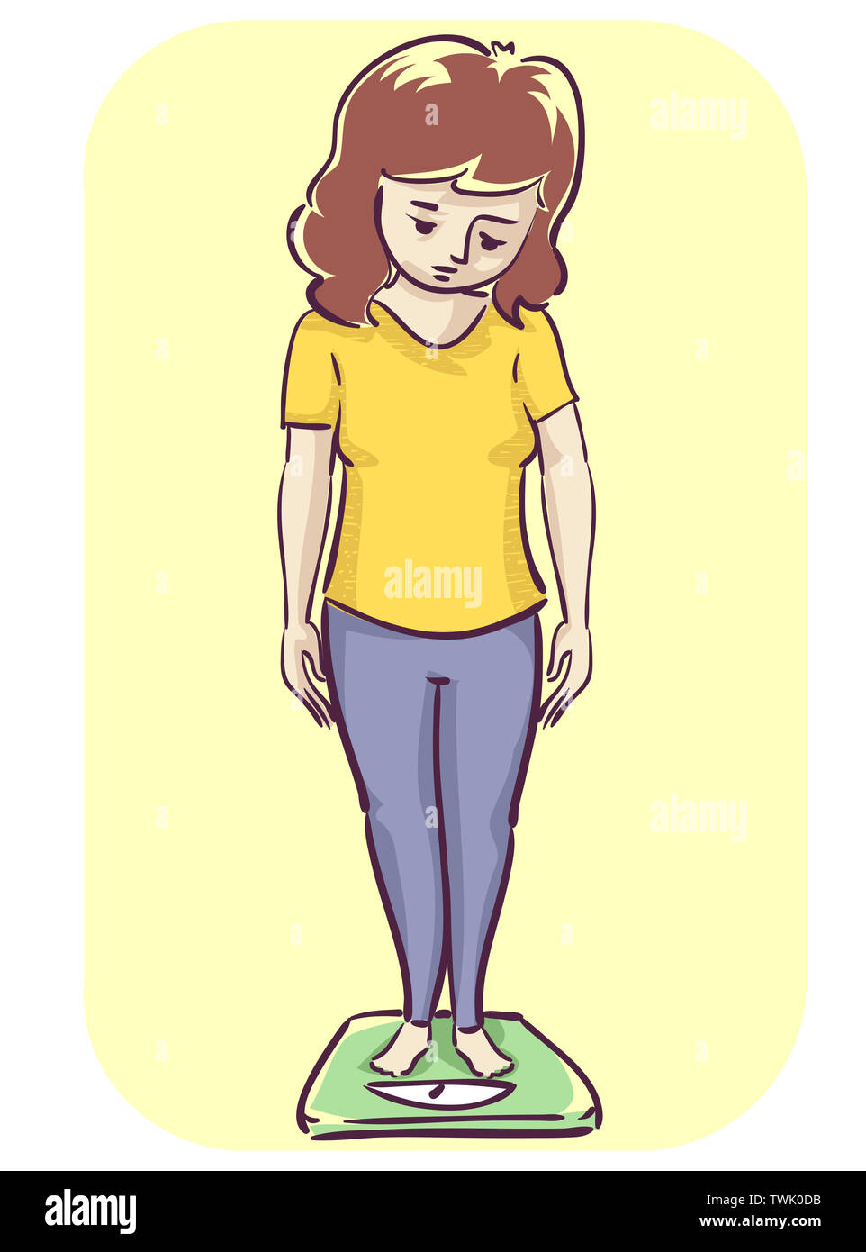 Female Weight Gain Animation