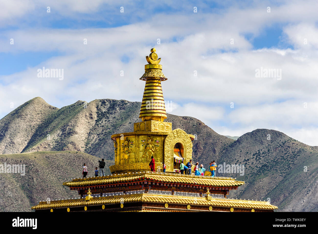 Lablang temple hi-res stock photography and images - Alamy