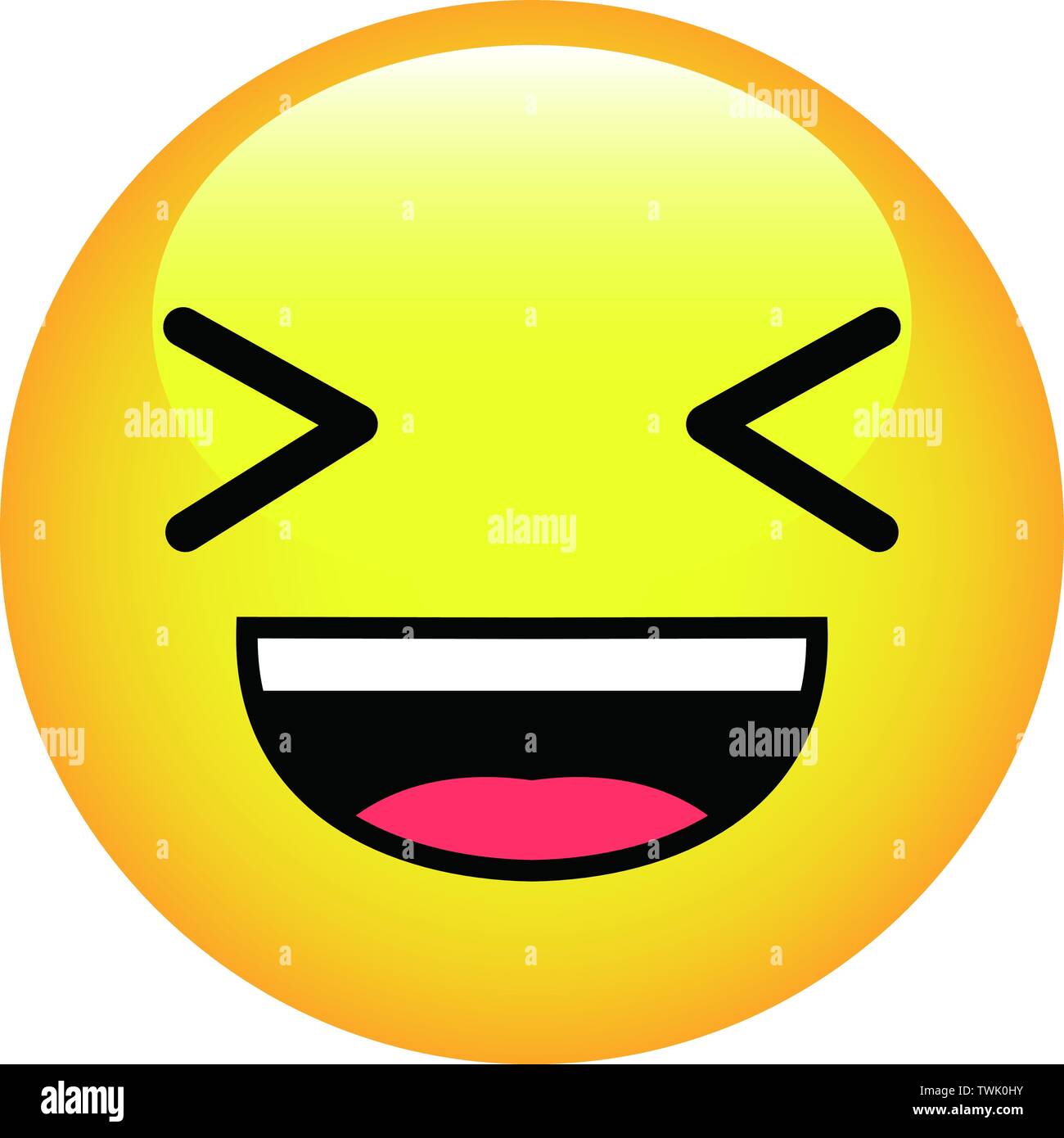 This is an illustration of pop face expression Stock Vector Image & Art ...
