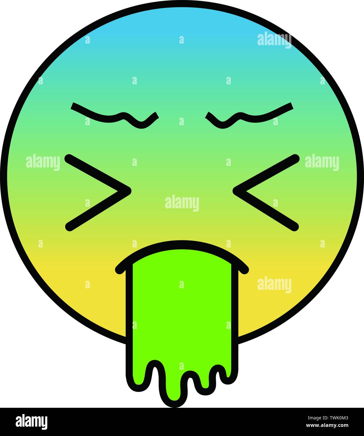 This is an illustration of pop face expression Stock Vector Image & Art ...