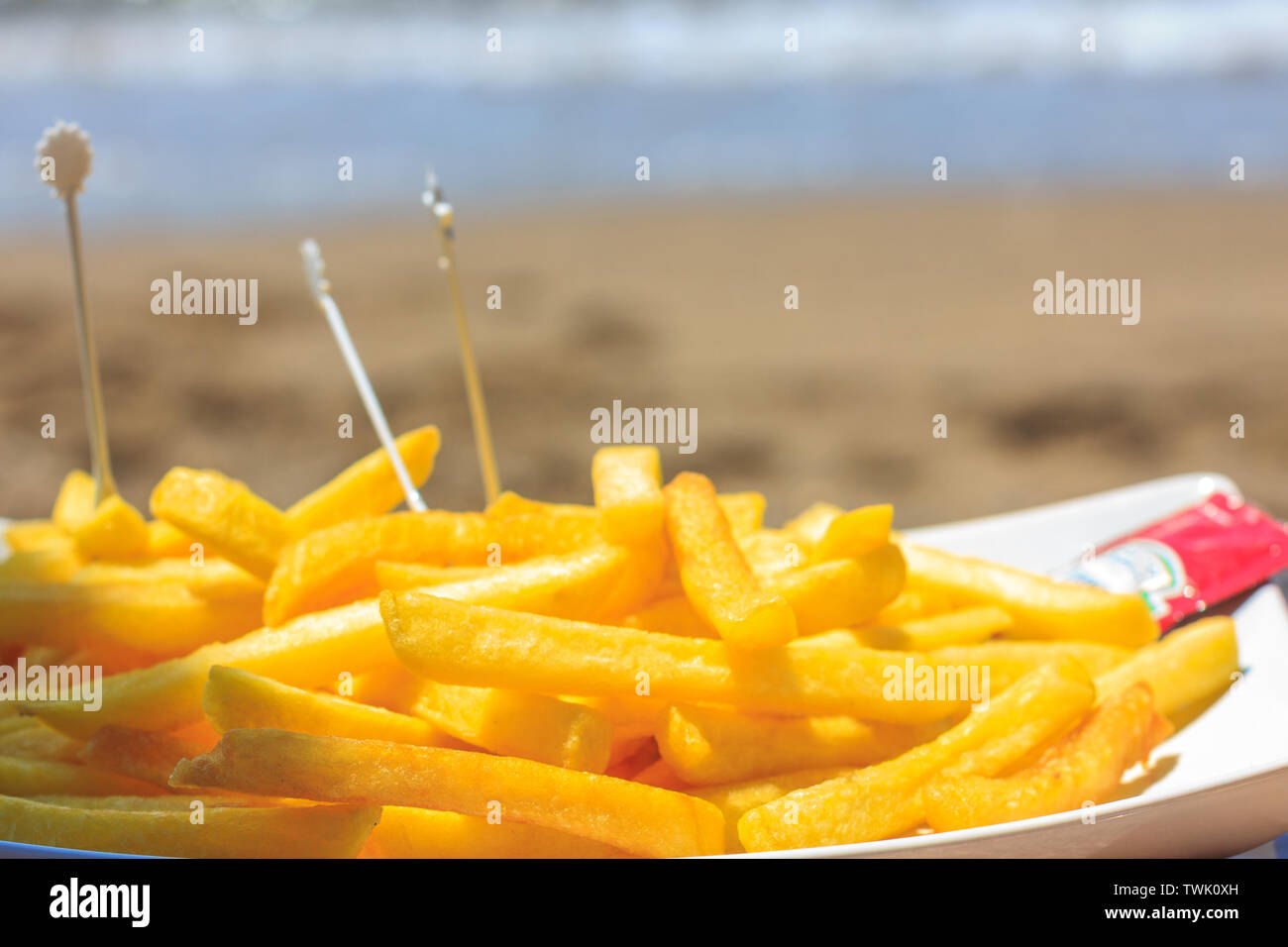 Beach Fries High Resolution Stock Photography and Images - Alamy