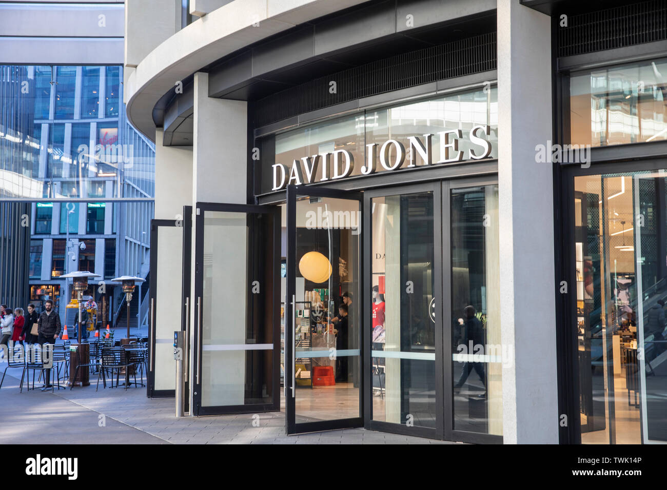 David Jones department store in Barangaroo precinct,Sydney,Australia ...