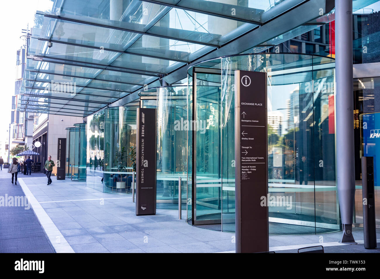 International towers office building at Barangaroo in Sydney,Australia ...