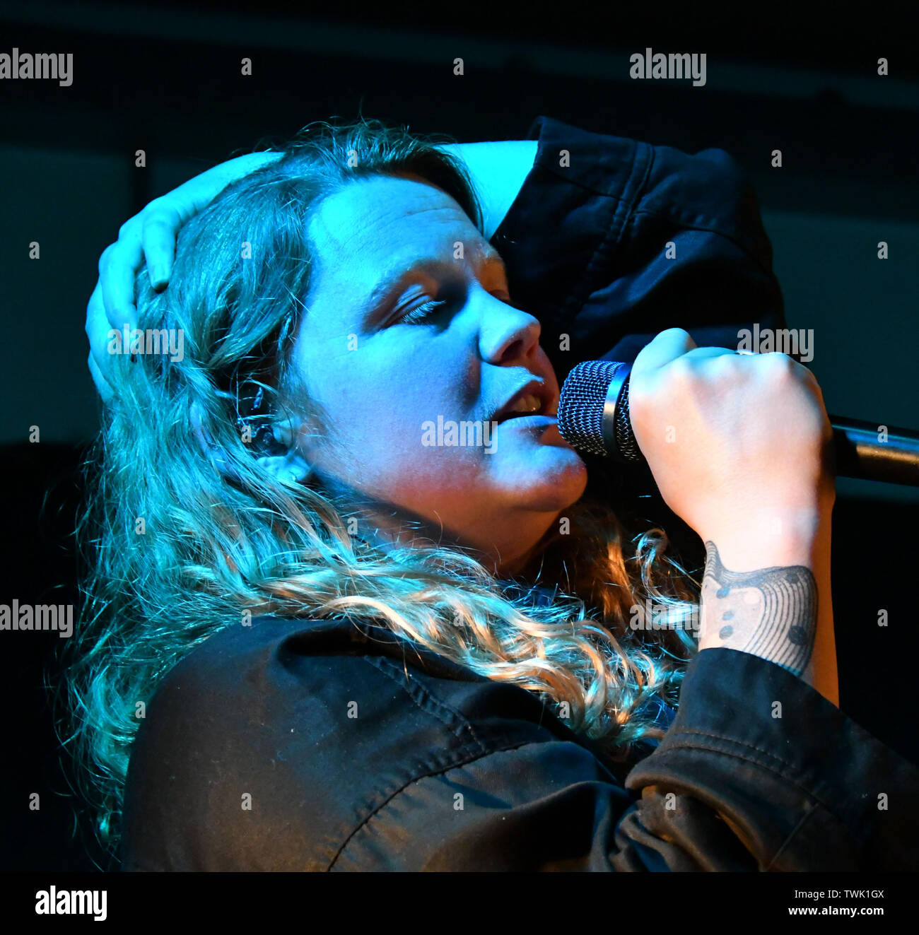 London, UK. 20th June, 2019. Kate Tempest, Mercury Prize-nominated ...