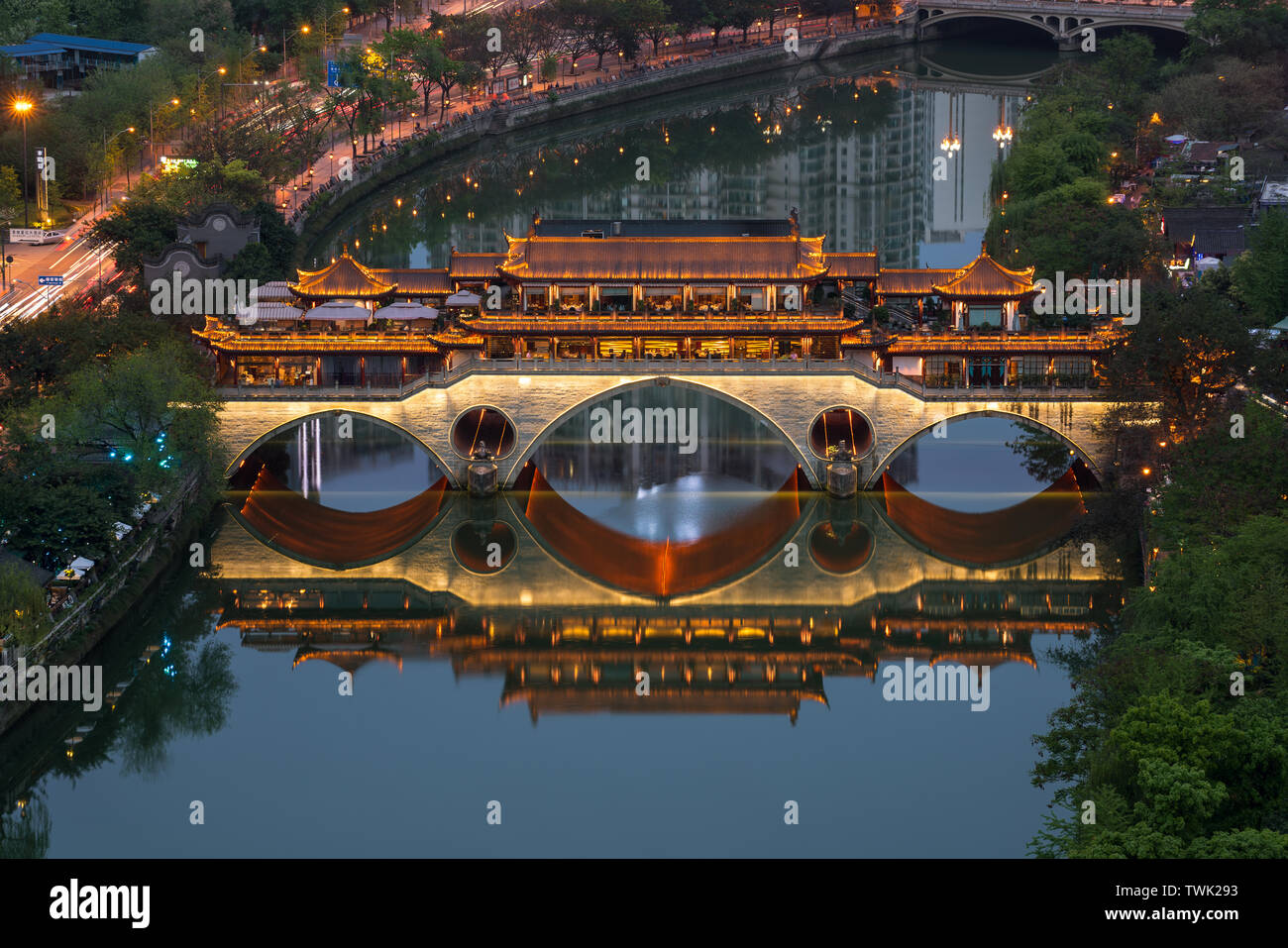 Sichuan chengdu anshun covered bridge hi-res stock photography and ...