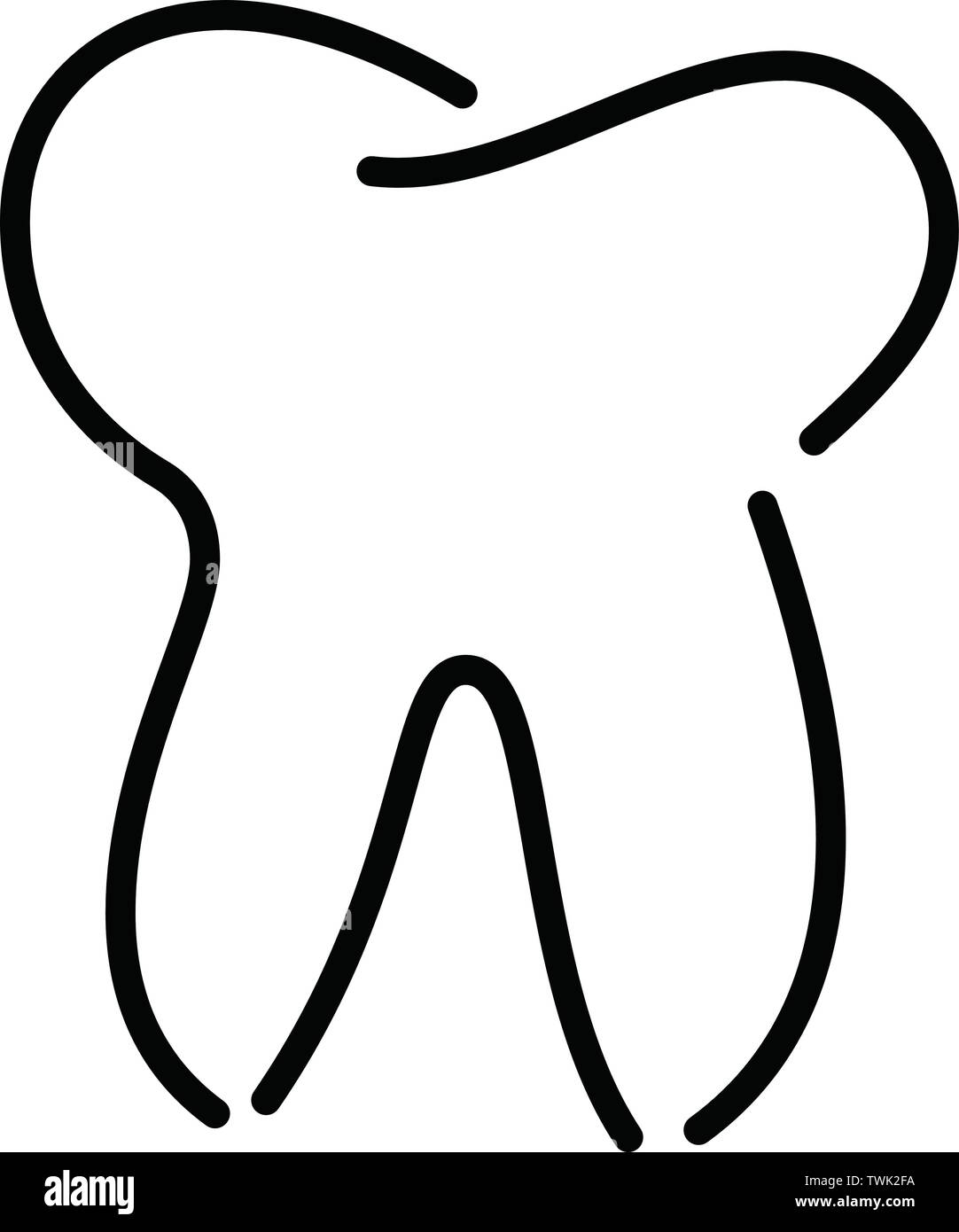 Tooth drawing Stock Vector Images - Alamy