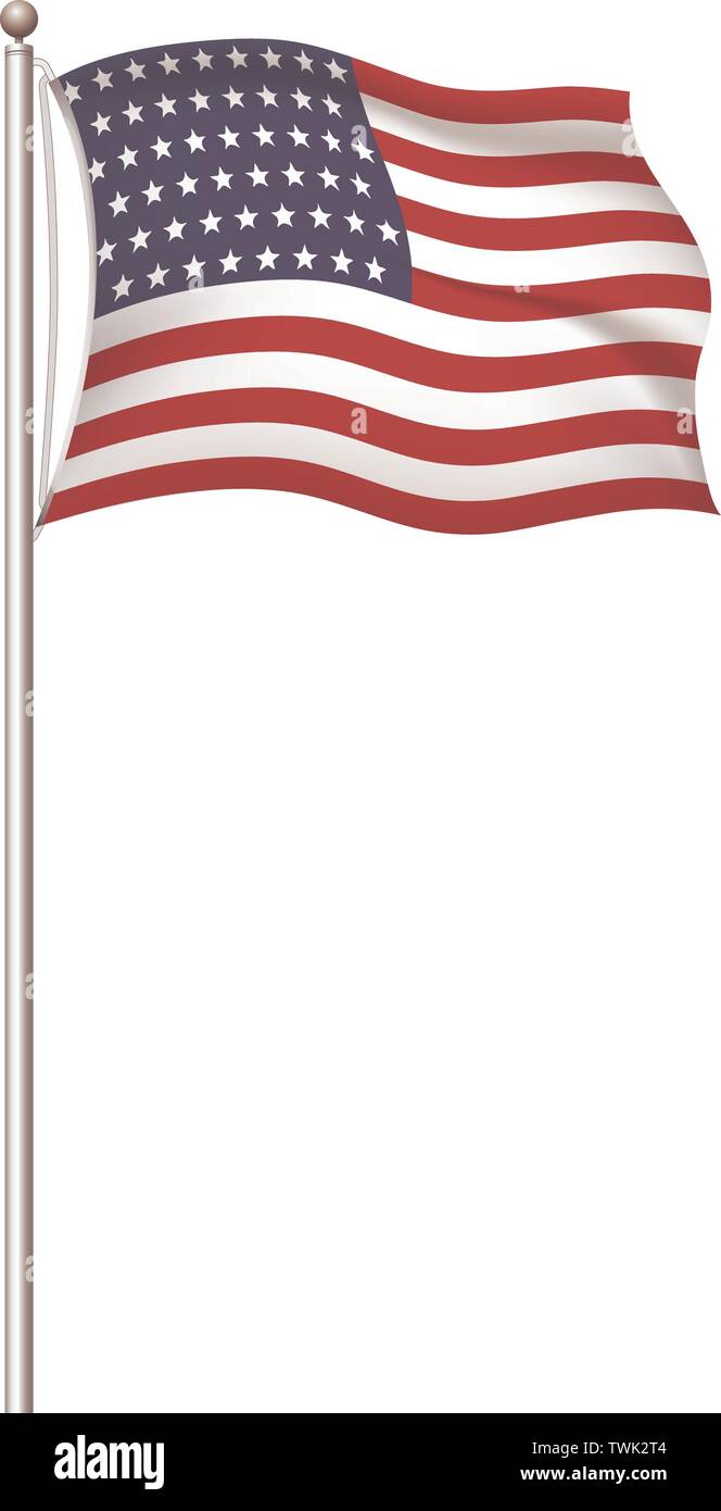 World flags. Country national flag post transparent background. USA ...