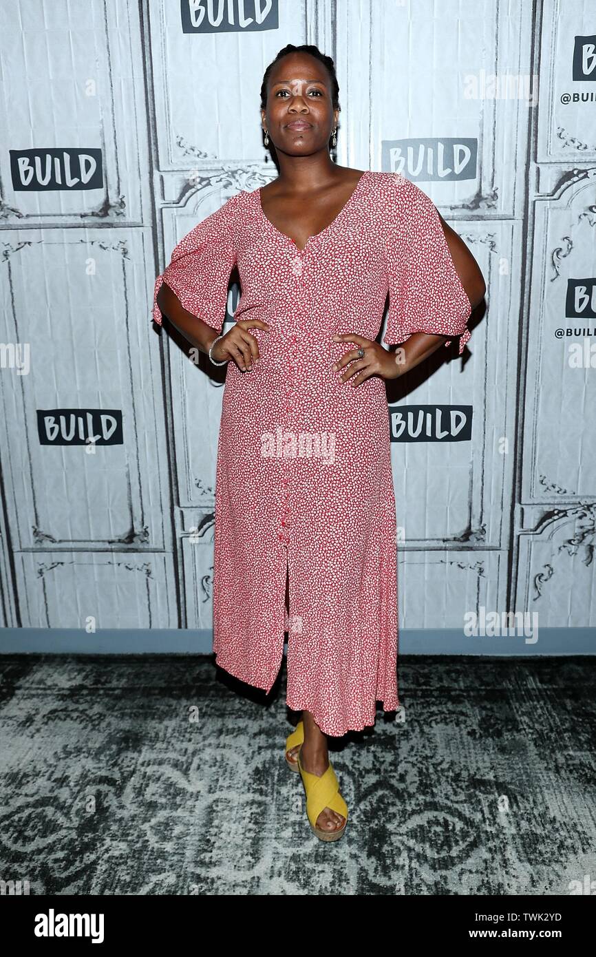 New York, NY, USA. 20th June, 2019. Eisa Davis inside for AOL Build ...