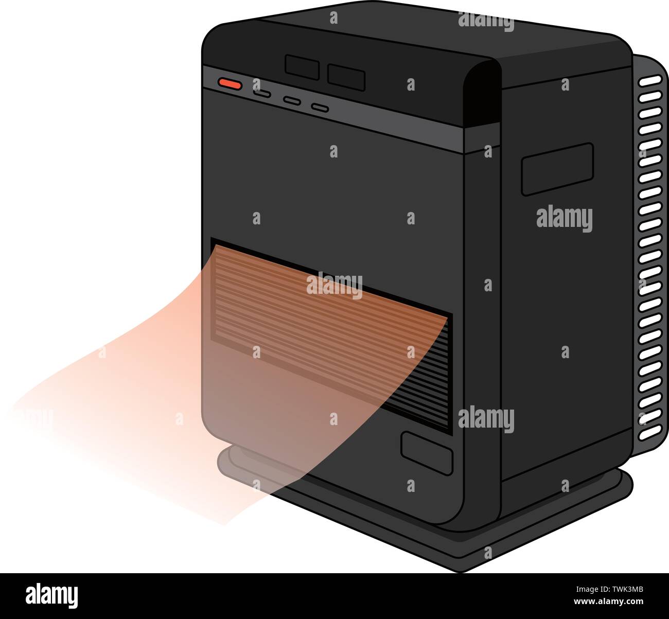 This is an illustration of an oil heater Stock Vector Image & Art - Alamy