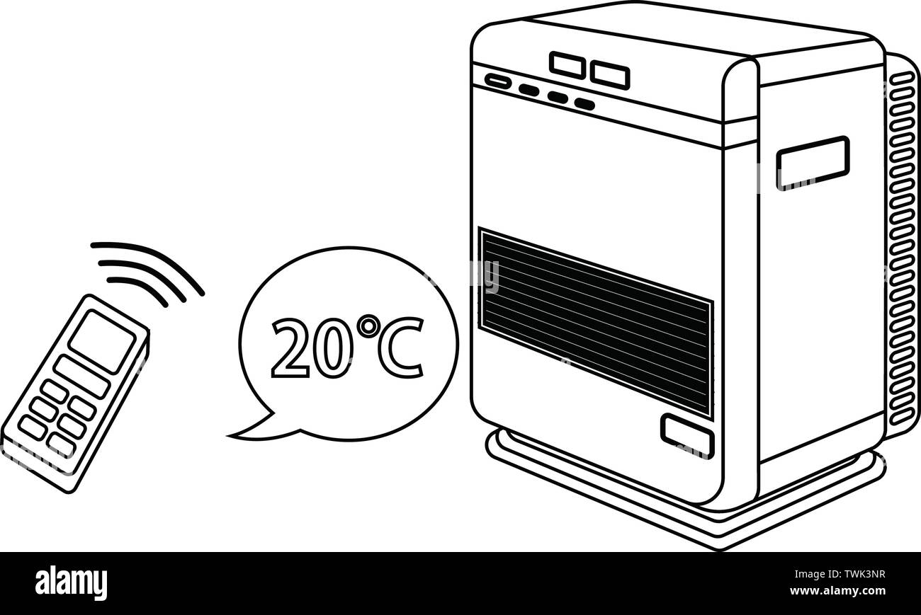 This is an illustration of an oil heater Stock Vector Image & Art - Alamy