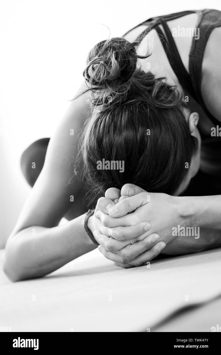 Star pose yoga hi-res stock photography and images - Alamy