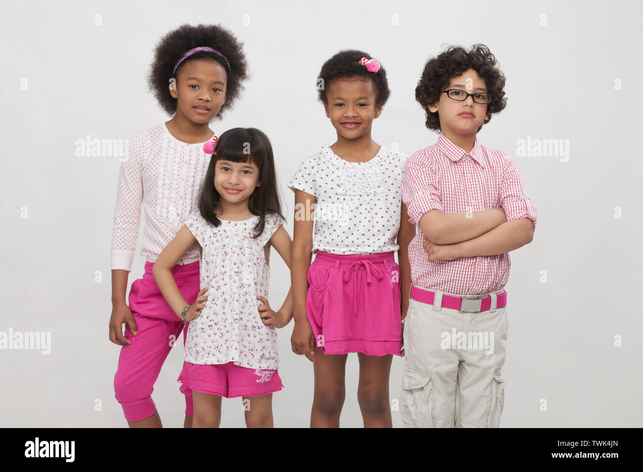 Happy friends different age hi-res stock photography and images - Alamy