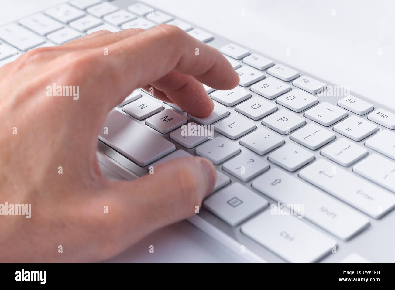 Finger Tapping Person High Resolution Stock Photography and Images - Alamy