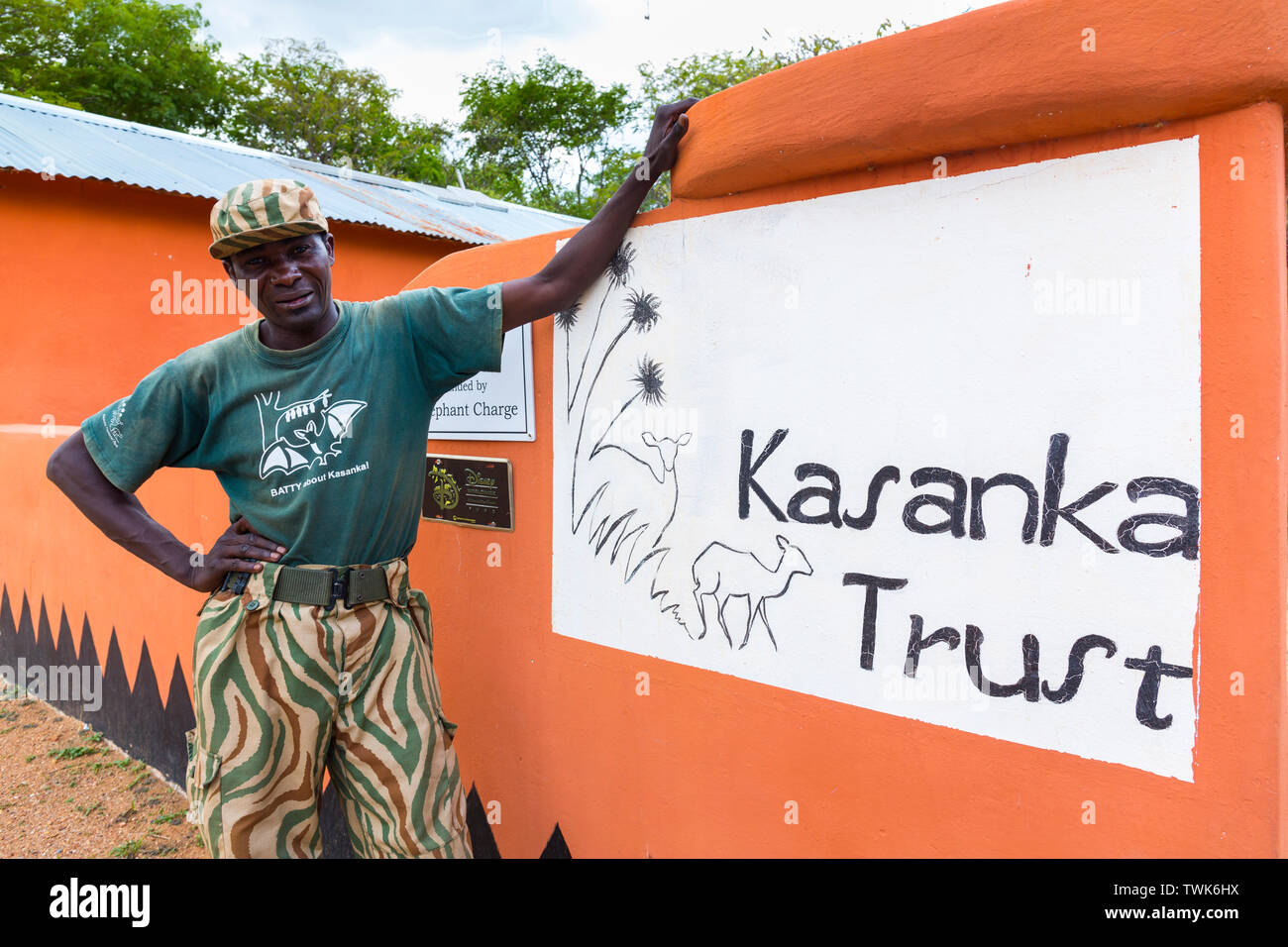 Ranger, Kasanka National Park, Serenje, Zambia, Africa Stock Photo - Alamy