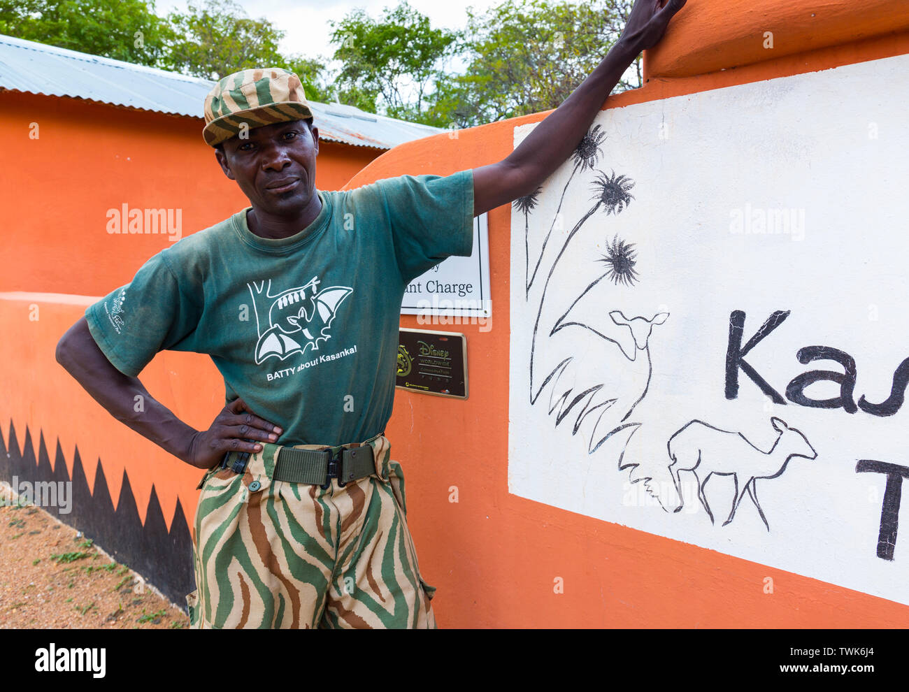 Ranger, Kasanka National Park, Serenje, Zambia, Africa Stock Photo - Alamy