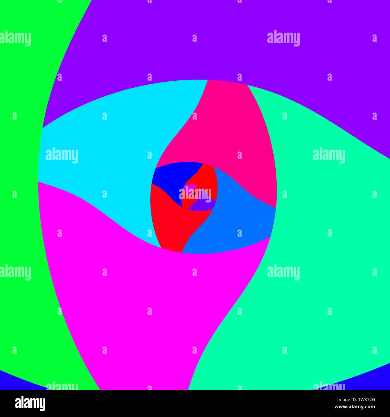 An image created using computer graphics, a picture of a mathematical ...