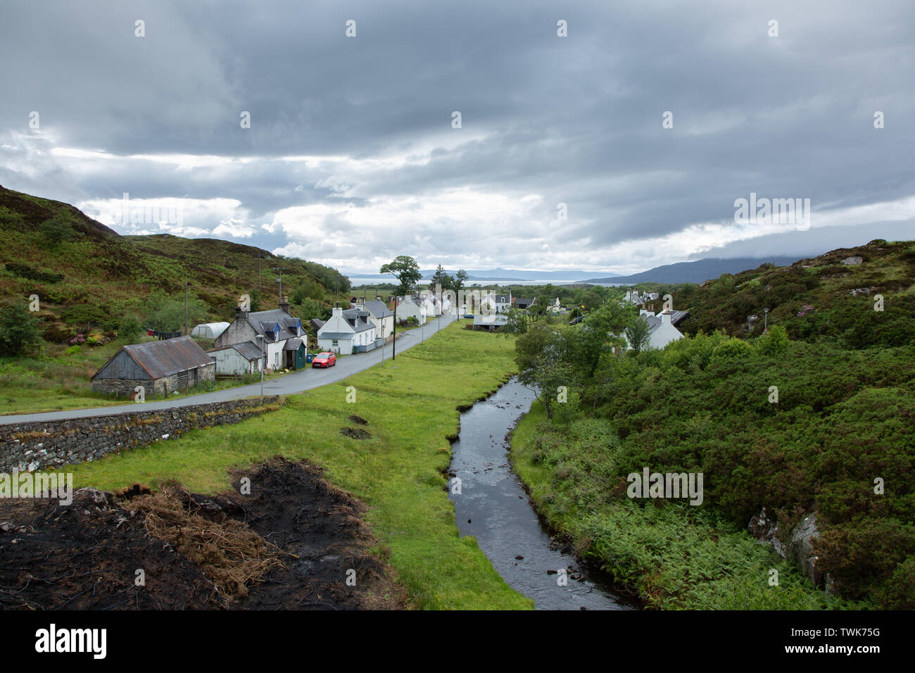 Balmacara Scottish Highlands Stock Photo - Alamy