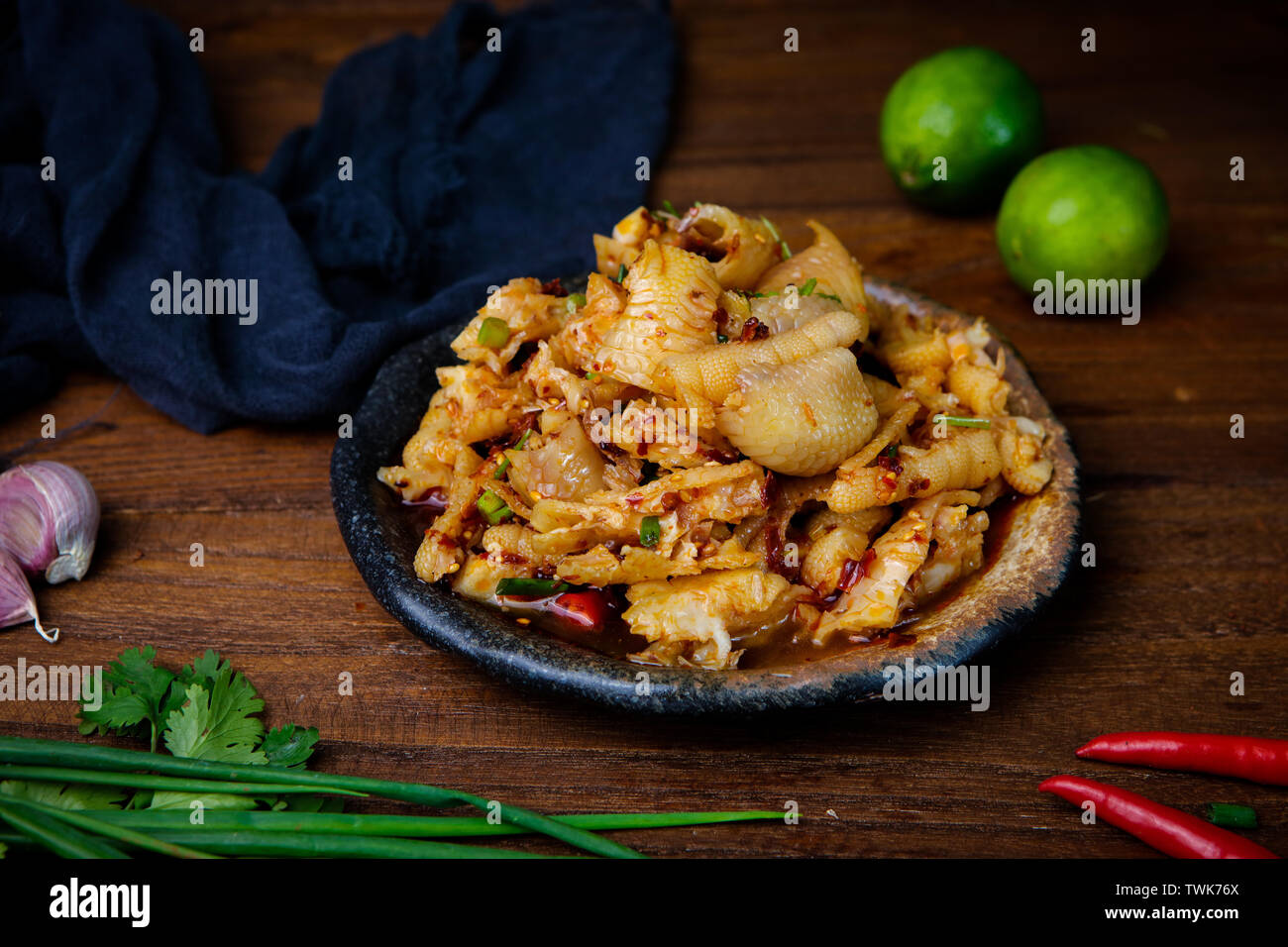 Sichuan cuisine, boneless phoenix claws Stock Photo - Alamy