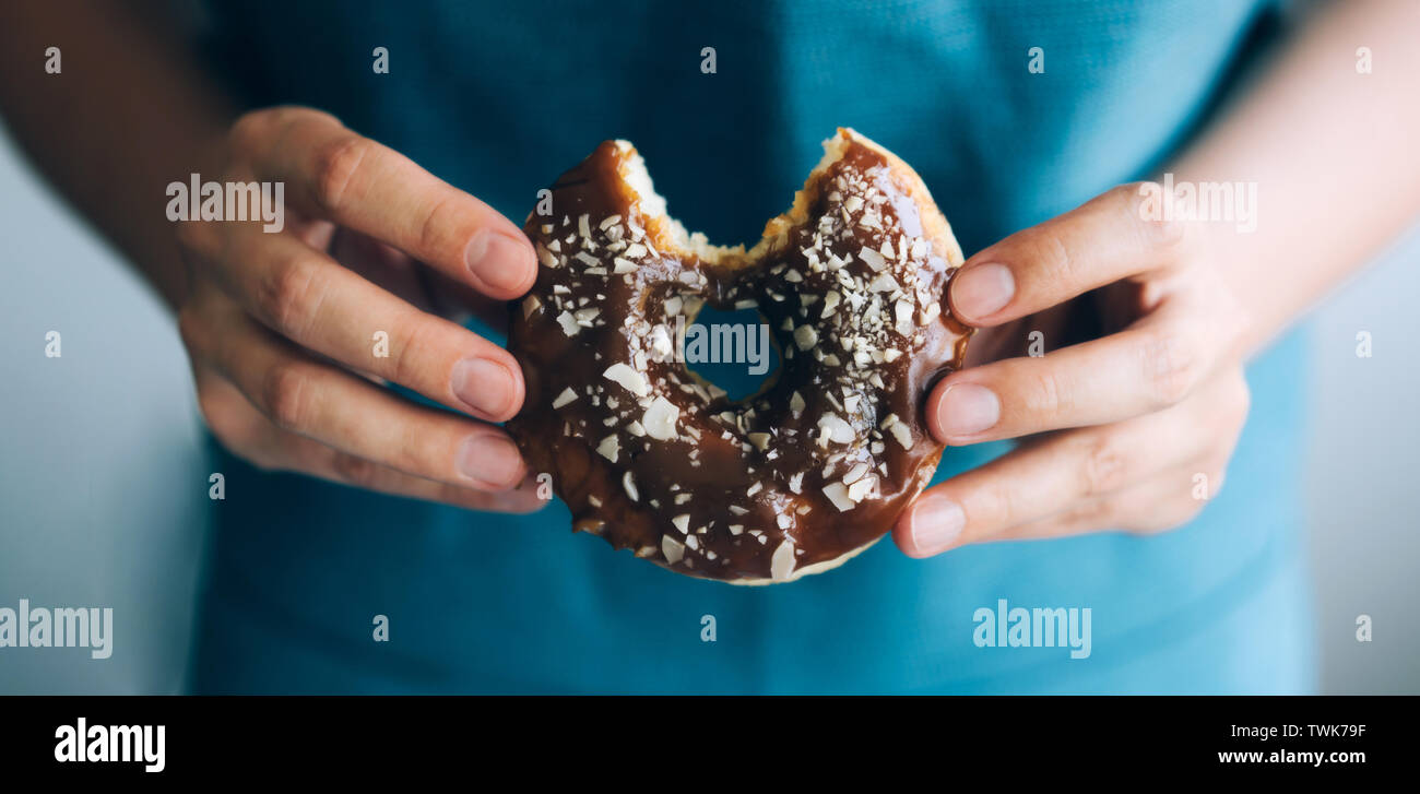 Bitten off hi-res stock photography and images - Alamy
