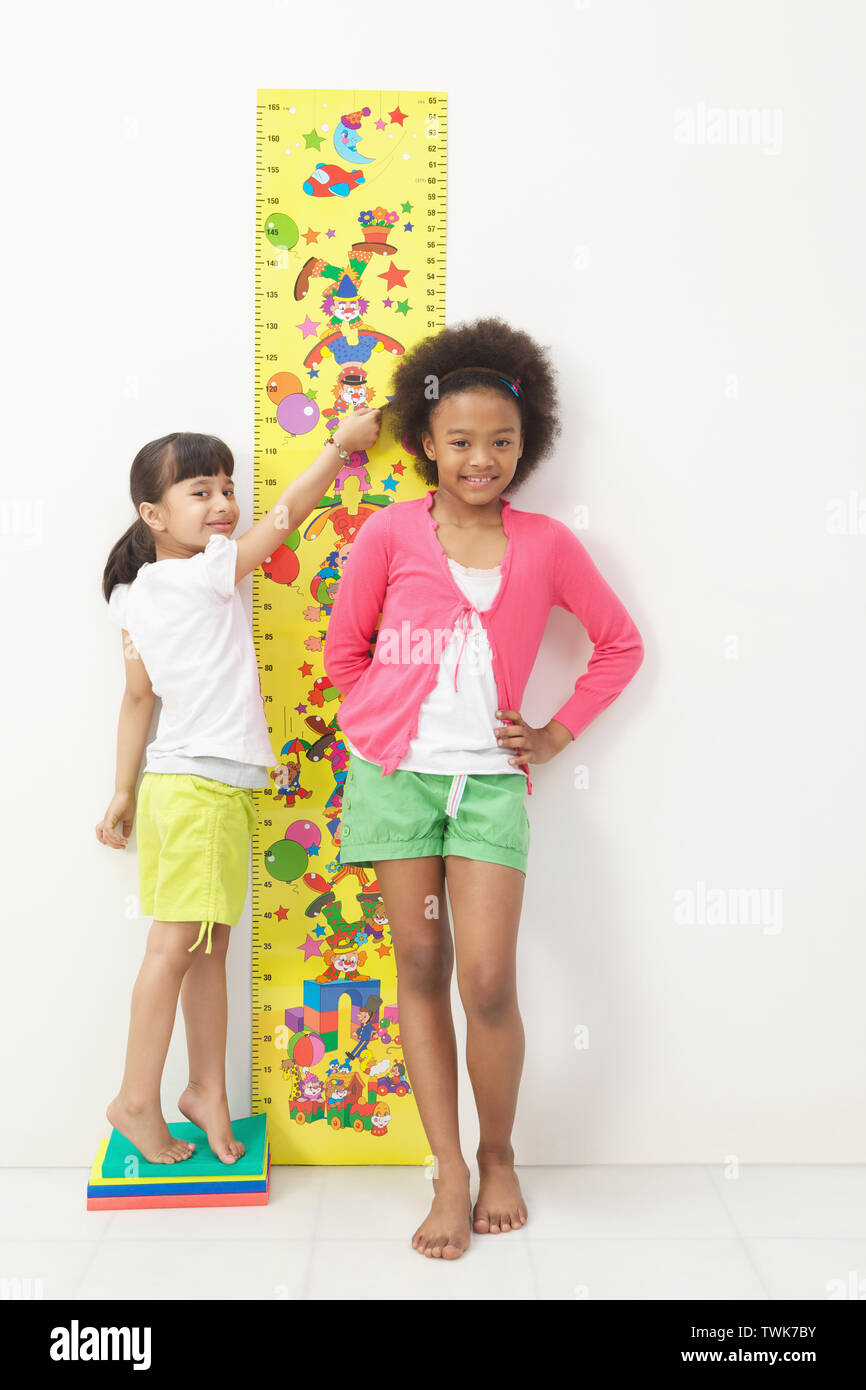 Height chart measurement hi-res stock photography and images - Alamy
