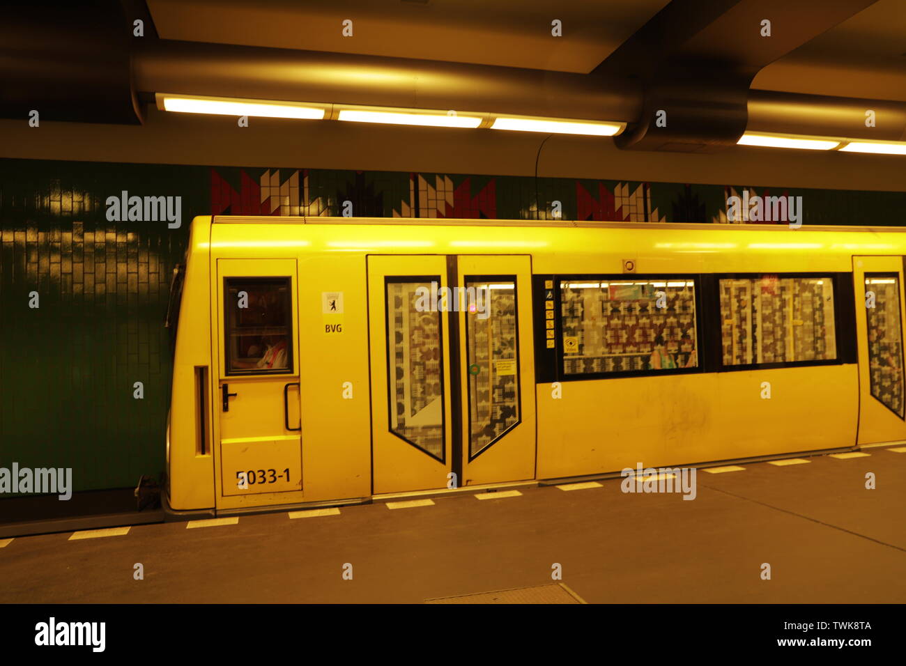 Metro station in Berlin, Germany Stock Photo - Alamy