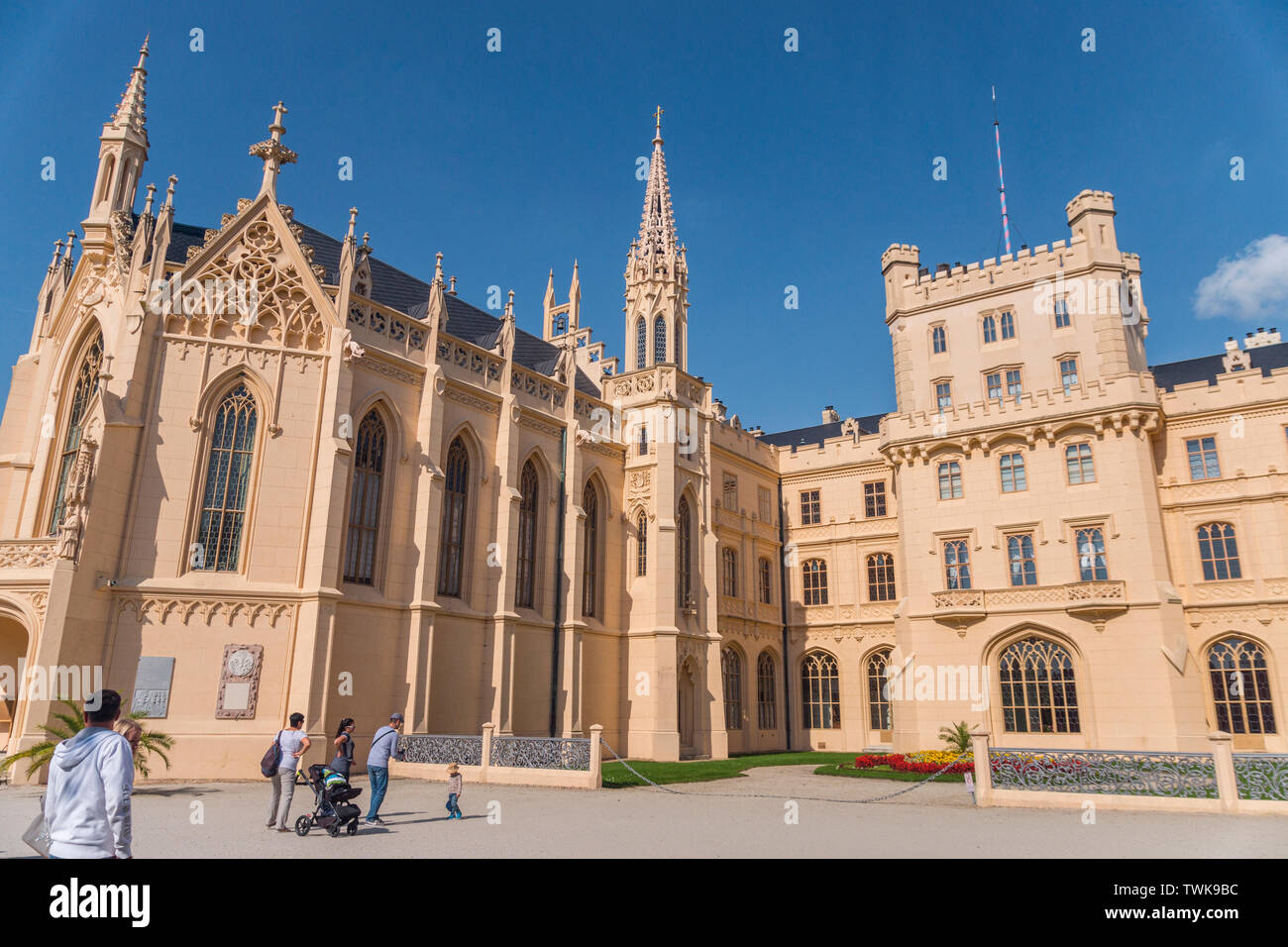 Lednice castle hi-res stock photography and images - Alamy