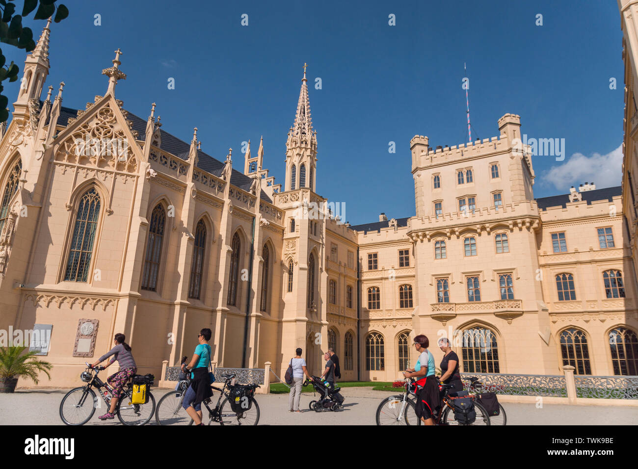 Lednice castle hi-res stock photography and images - Alamy
