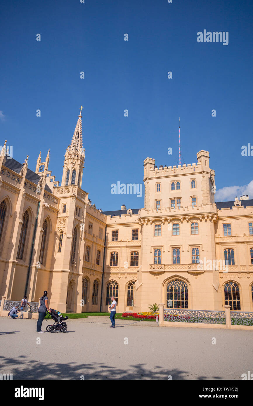 Lednice castle hi-res stock photography and images - Alamy