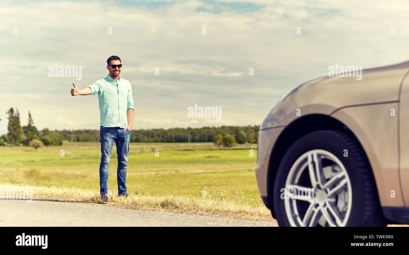 Car stopping stop sign hi-res stock photography and images - Alamy