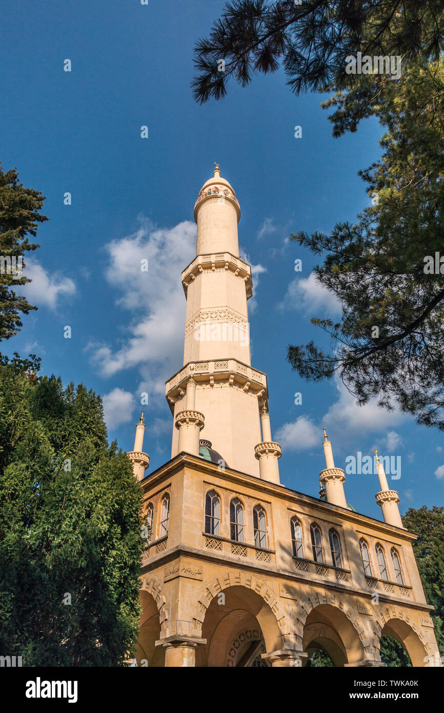 Minaret lednice hi-res stock photography and images - Alamy