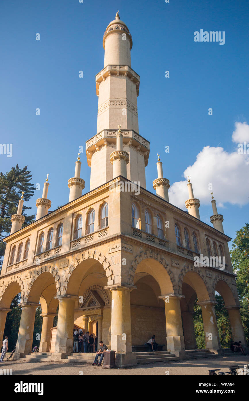 Minaret lednice hi-res stock photography and images - Alamy
