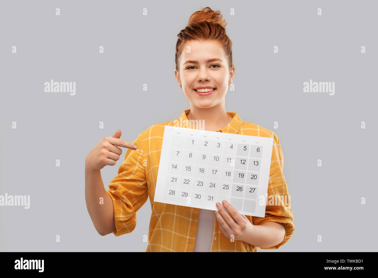 Teen calendar hi-res stock photography and images - Alamy