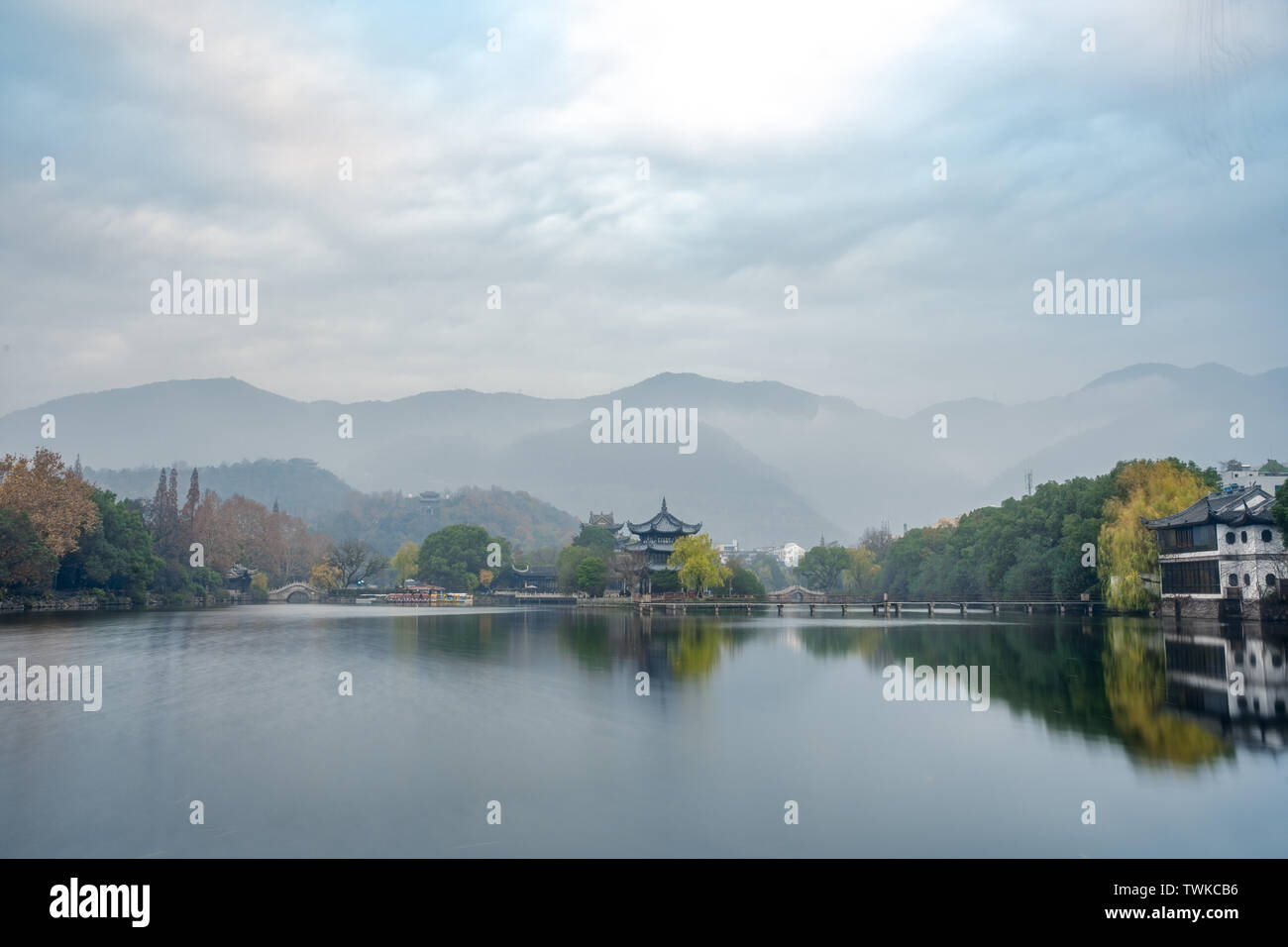 The ancient city of linhai hi-res stock photography and images - Alamy