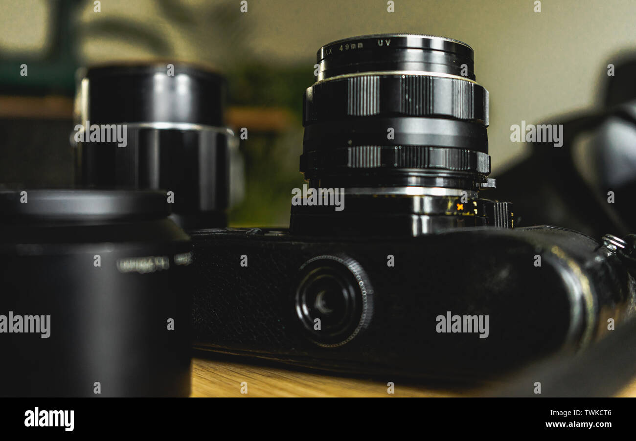 Vintage lens view hi-res stock photography and images - Alamy