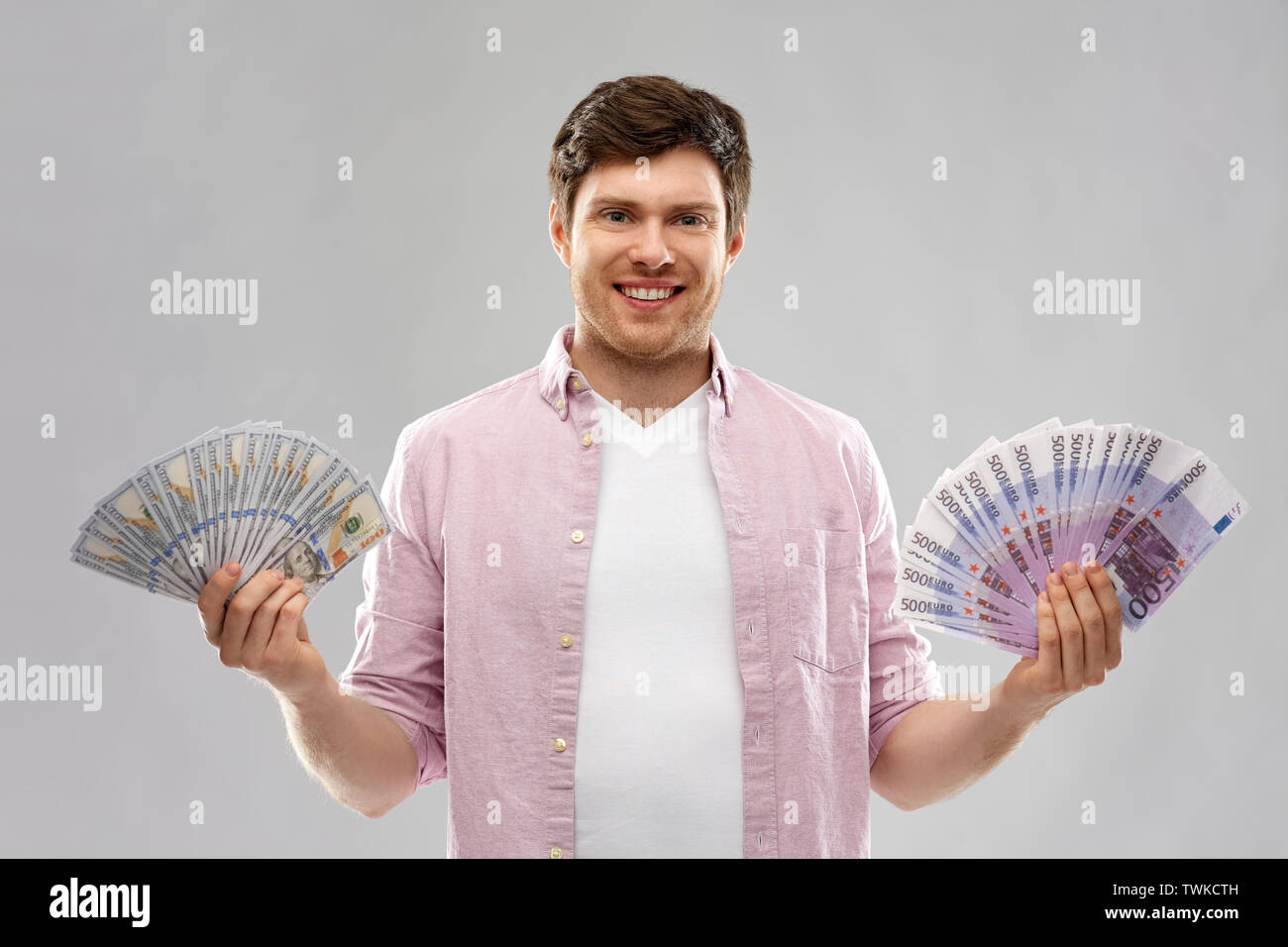 Money fans hi-res stock photography and images - Alamy
