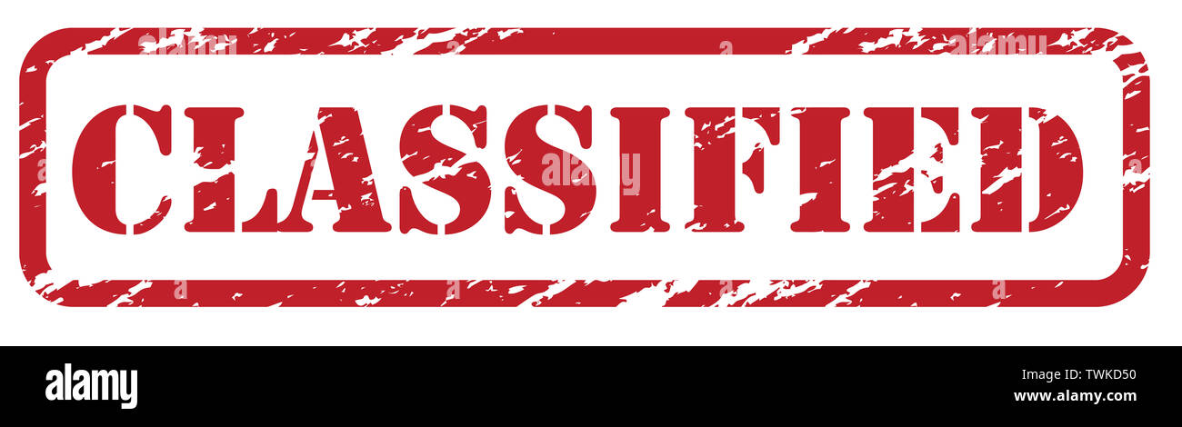classified red warning restrict document security illustration Stock ...