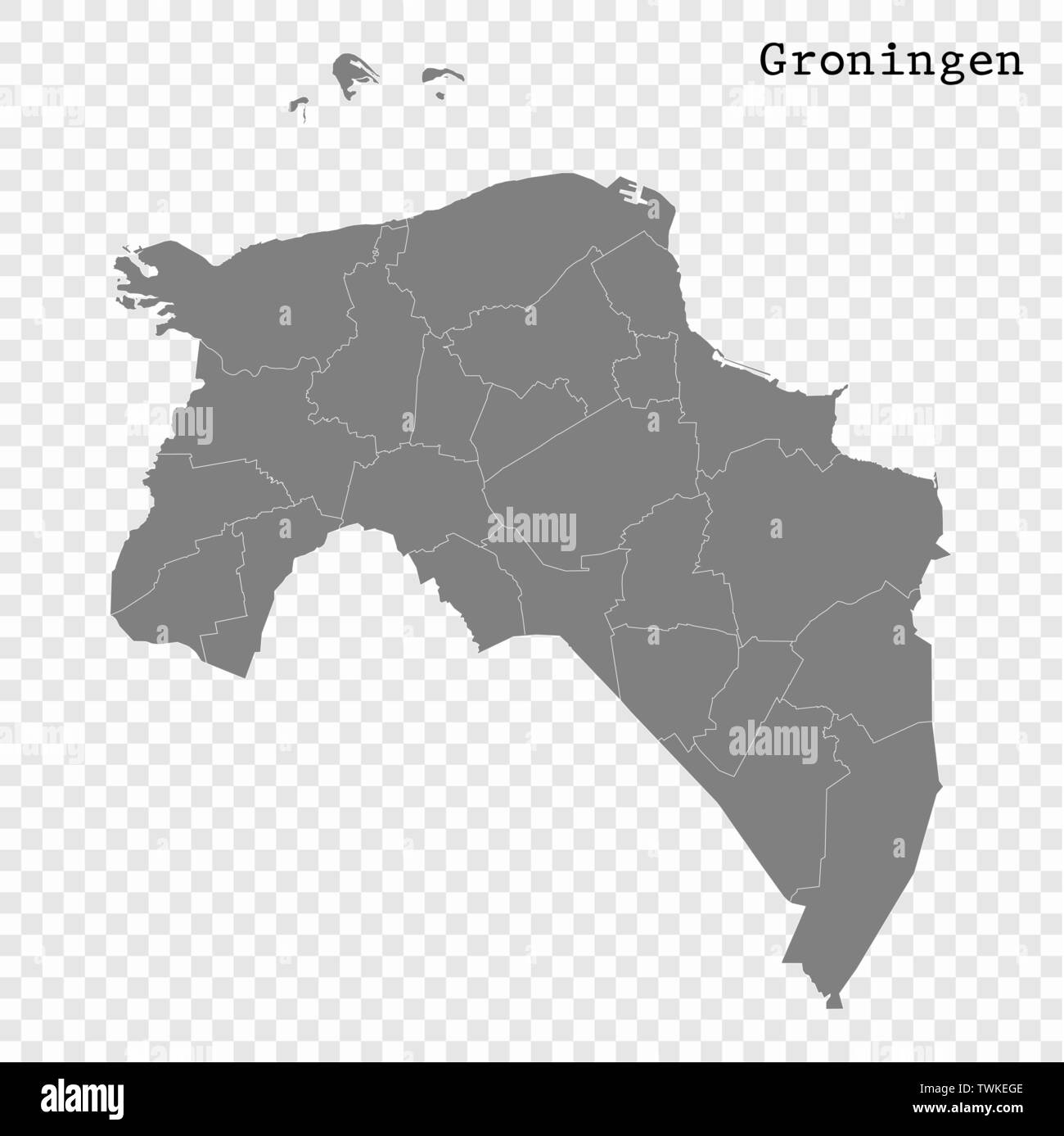 Map of groningen Black and White Stock Photos & Images - Alamy