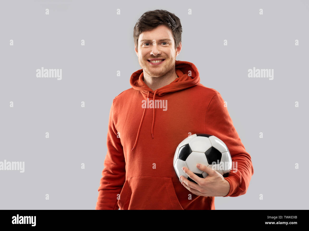 Football fan male hi-res stock photography and images - Alamy