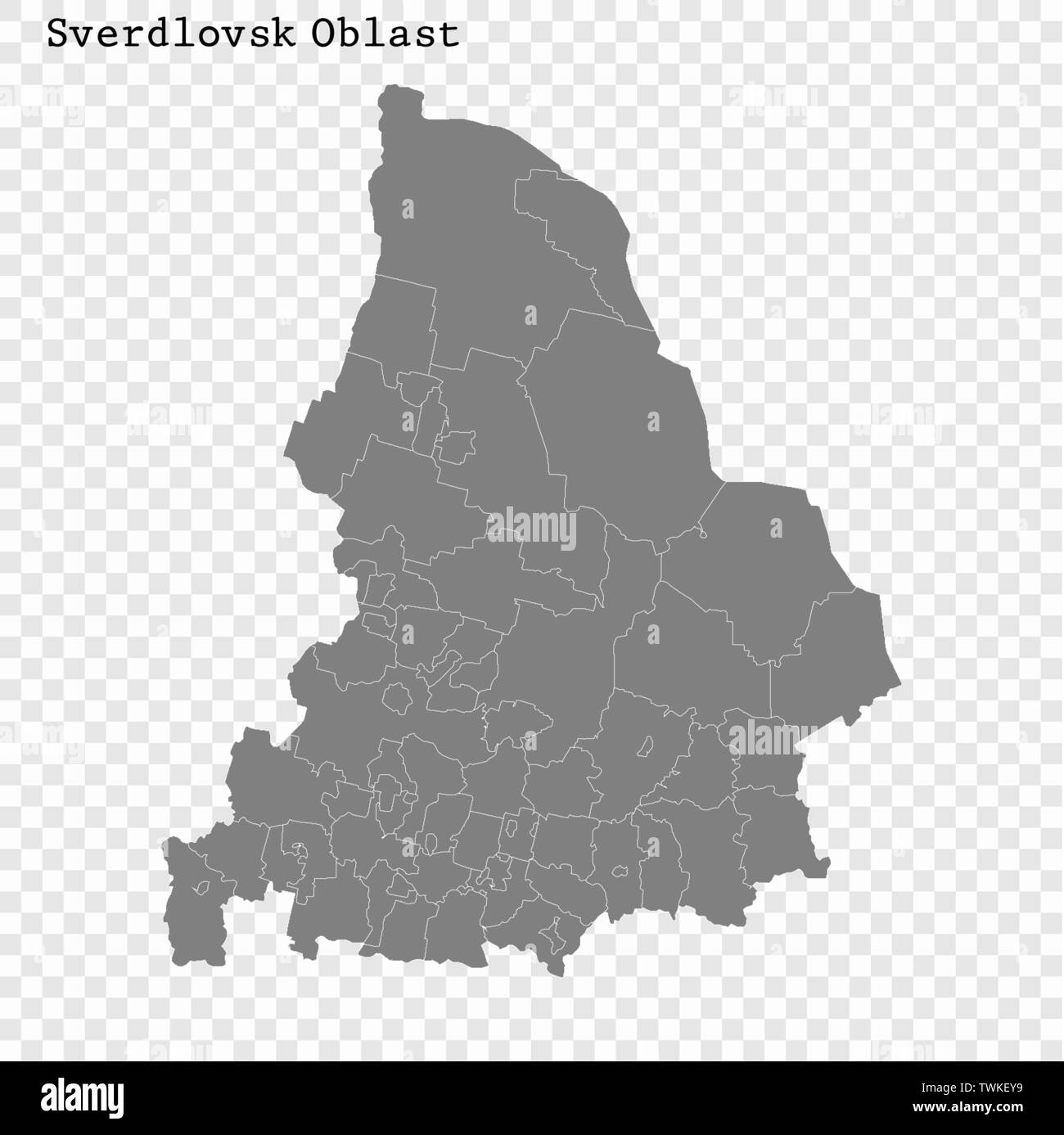 Map of sverdlovsk Black and White Stock Photos & Images - Alamy