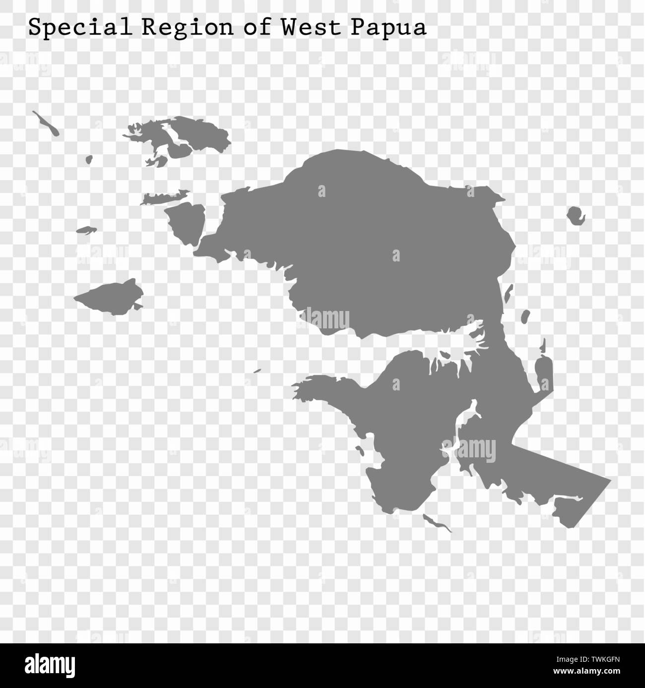 West papua province Stock Vector Images - Alamy