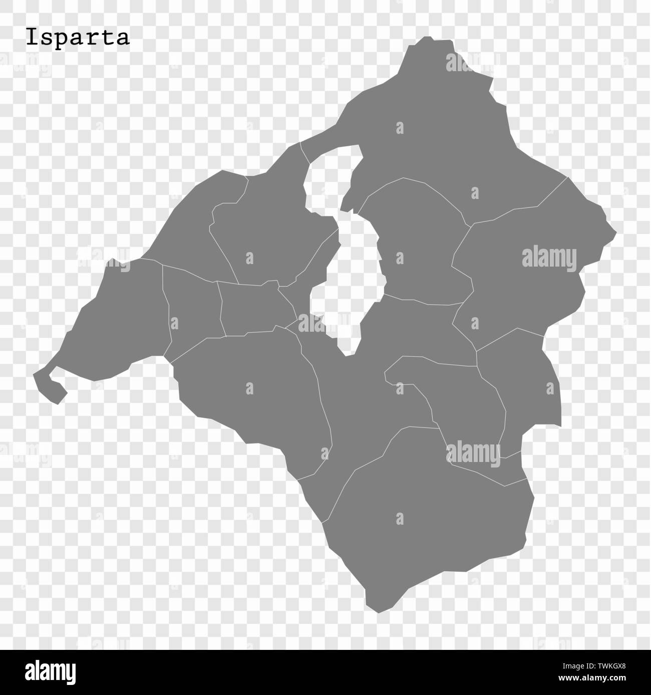 Map of isparta Black and White Stock Photos & Images - Alamy