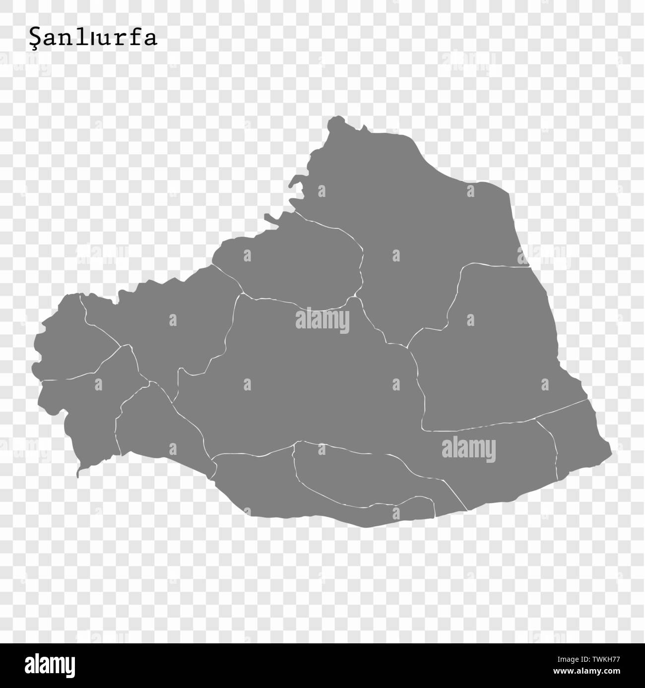 Map of sanliurfa Black and White Stock Photos & Images - Alamy