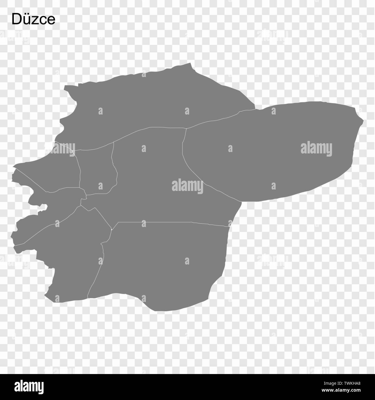 Map of duzce hi-res stock photography and images - Alamy