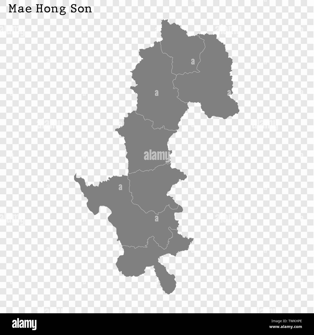 Mae hong son vector vectors hi-res stock photography and images - Alamy