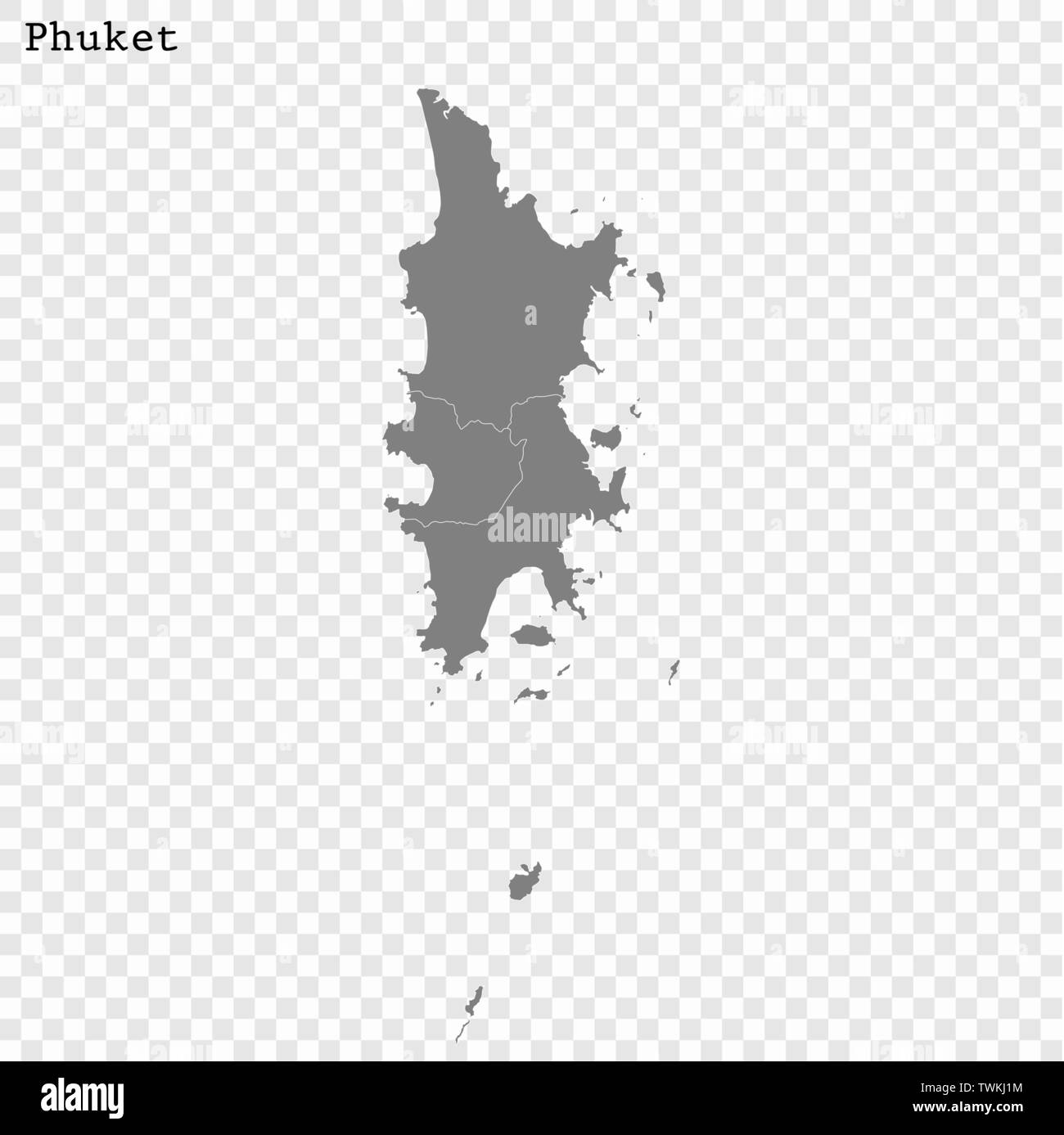Phuket map hi-res stock photography and images - Alamy